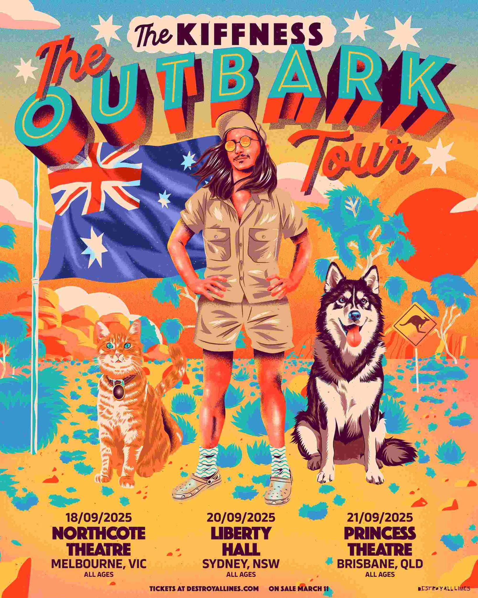 Viral sensation The Kiffness ("I Go Meow") announces debut Australian ...