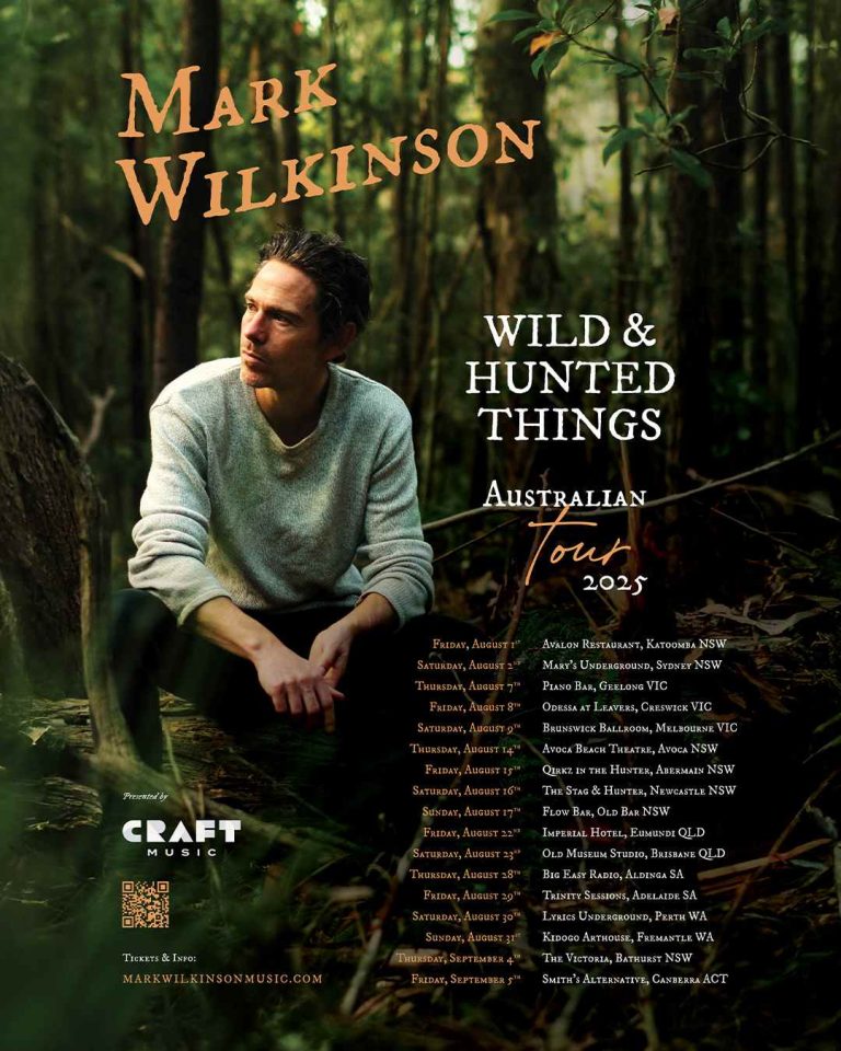 Mark Wilkinson - Wild & Hunted Things Australian Tour - Sheldon Ang Media