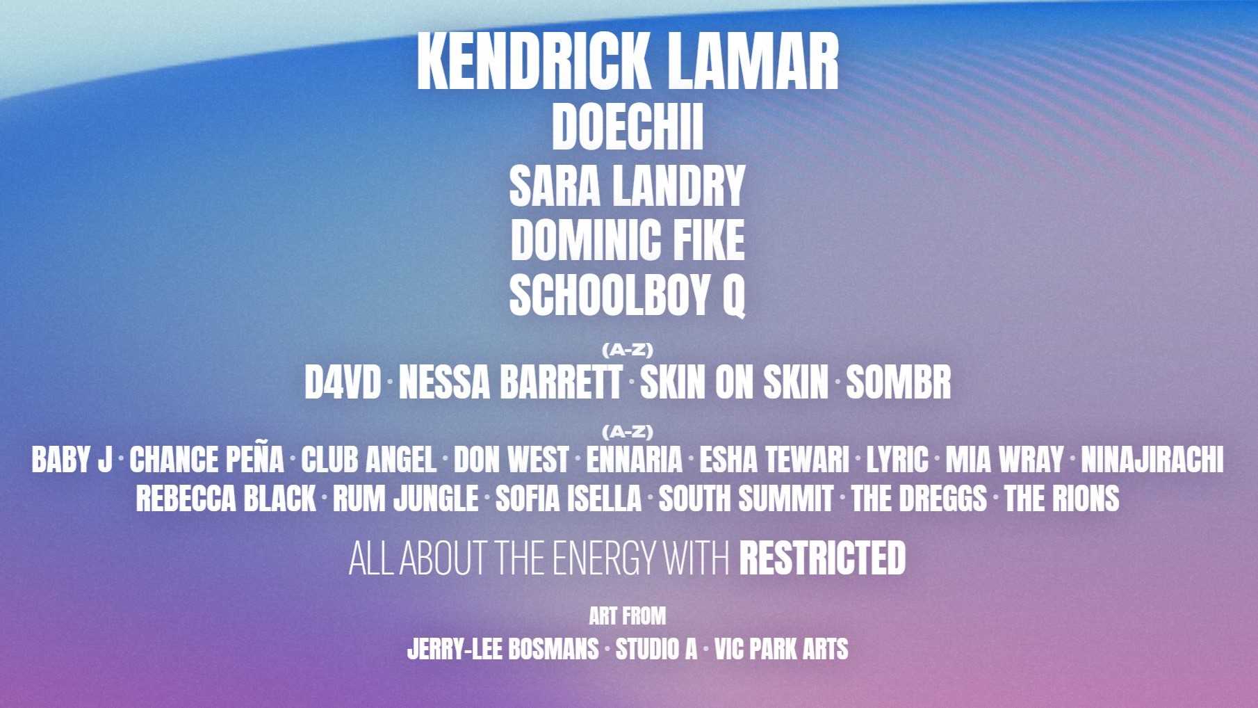 Spilt Milk 2025: Perth Remains as The Final Chance with Kendrick Lamar ...