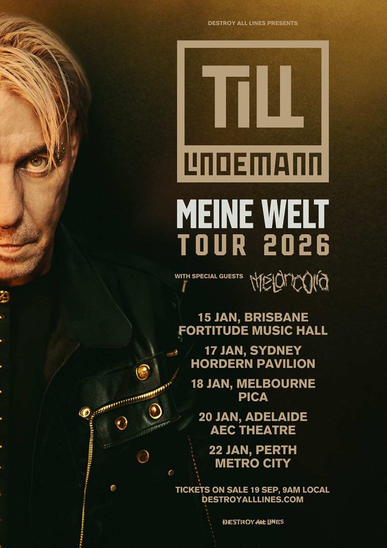 Australian Tour Announcement: Till Lindemann (Rammstein) with Special ...