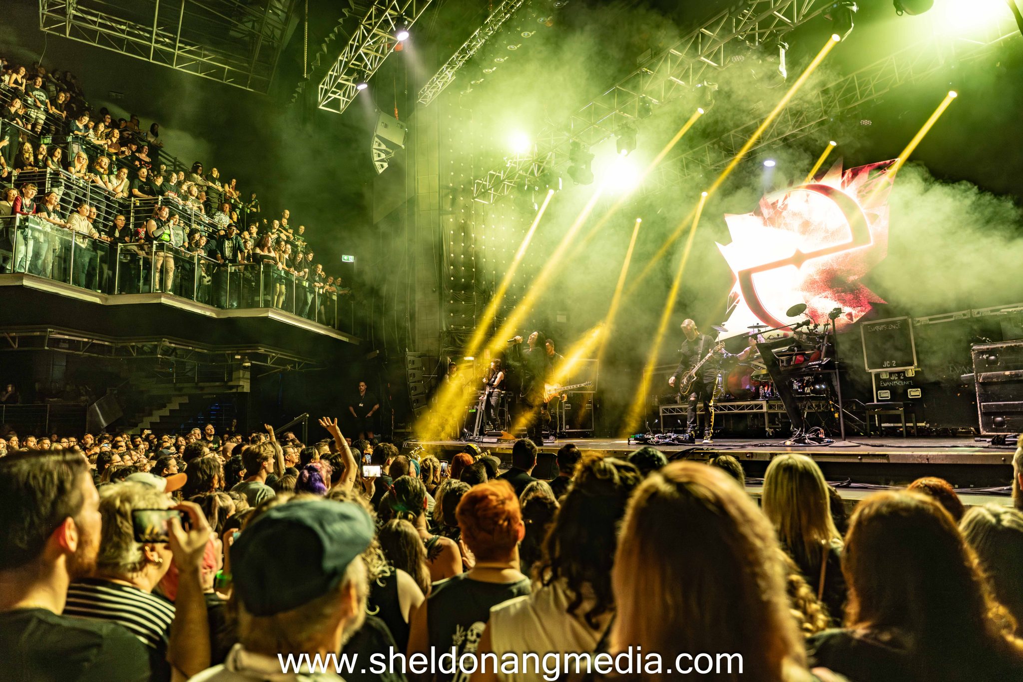 Live Review: Evanescence Intimate Headline Show in Perth 2025 - Sheldon ...