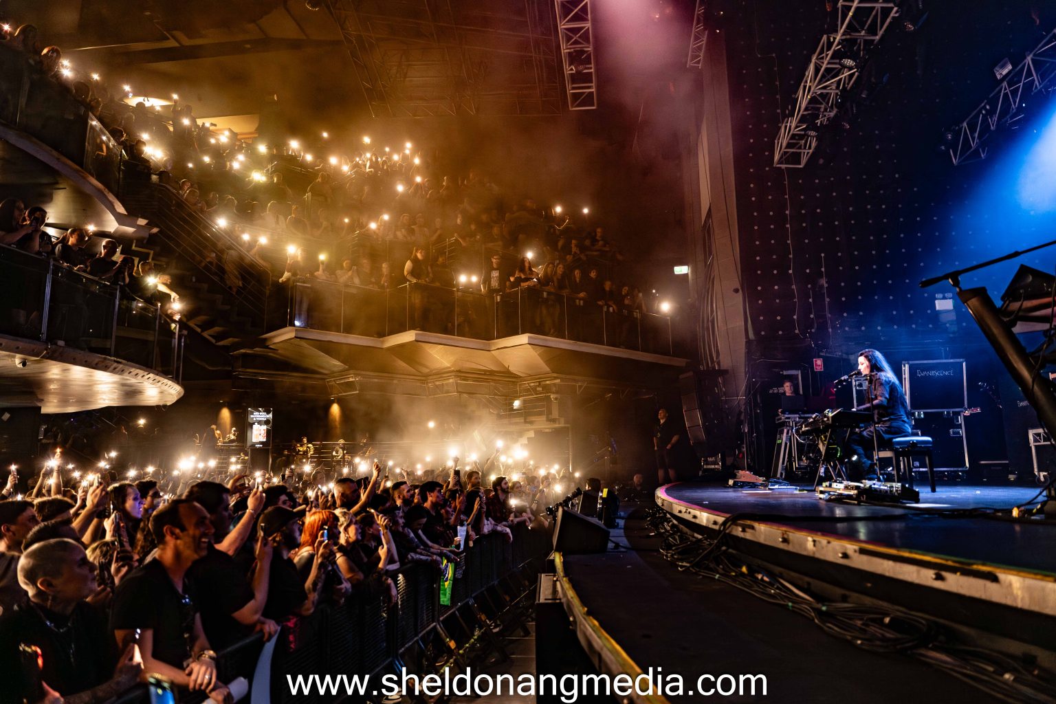 Live Review: Evanescence Intimate Headline Show in Perth 2025 - Sheldon ...